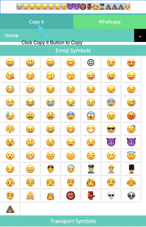 Symbols to Copy and Paste - 😊Emoji, Text Symbols, and Lenny faces
