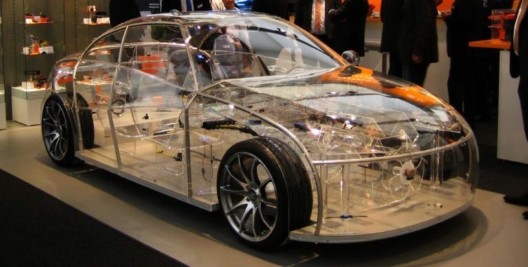 FIRST WORLD TRANSPARENT CAR MANUFACTURED