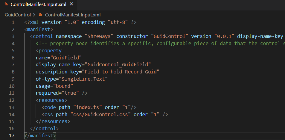 SHREWAYS: Step by Step Guide to create PCF Control