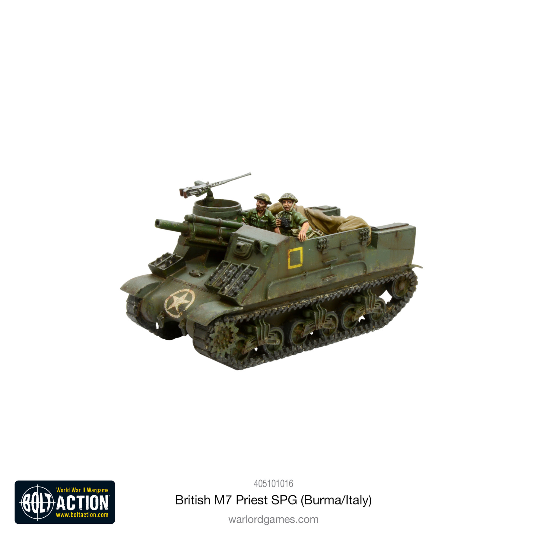 Wargame News and Terrain: Warlord Games: New British M7 Priest SPG ...