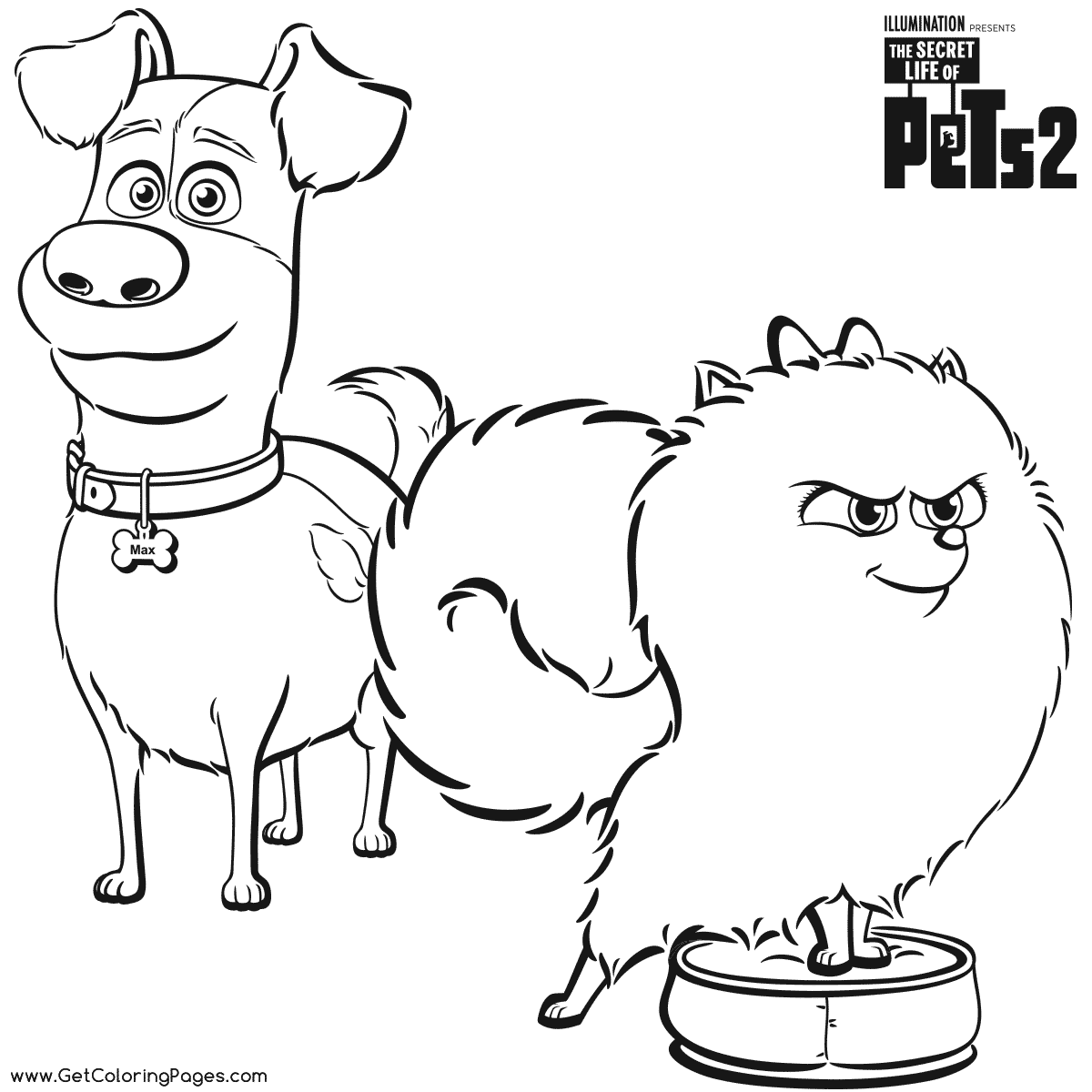 Coloring Pages Of Dogs 2 ~ Coloring Pages
