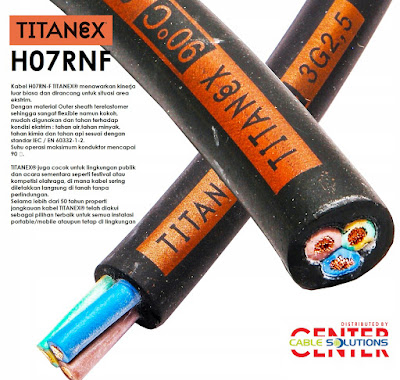 JAVA CABLE CENTER: KABEL TITANEX H07RNF 3X2,5mm 0,6/1KV (Chemical & Oil ...