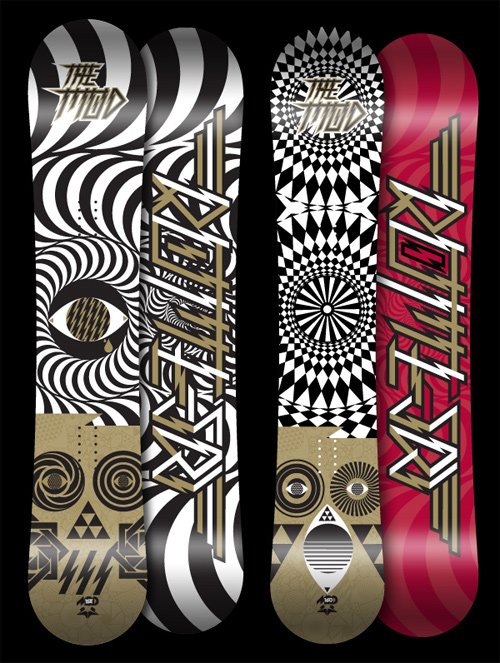 Chicago Graphic Design Blog: 10 Coolest Snowboard Graphic Designs