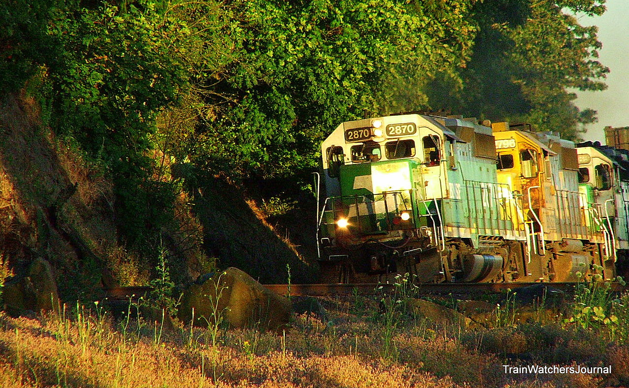 TrainWatchersJournal: Late Afternoon - Kalama, Washington - July 2005