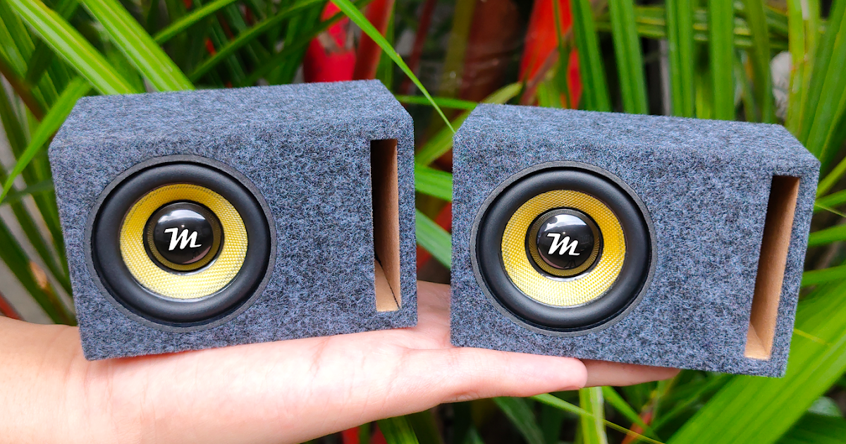 DIY Mini Subwoofer: Subwoofer Tractor Two Mini Subwoofer Speakers