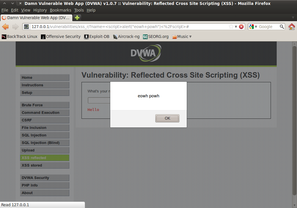 Damn Vulnerable Web App Installer Shell Script