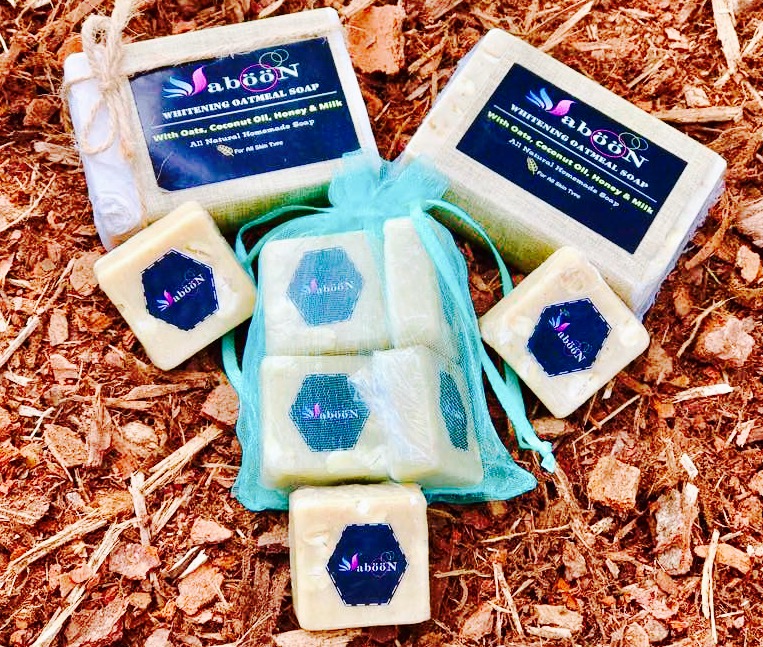 SabooN ChanTique- Whitening Oatmeal Soap