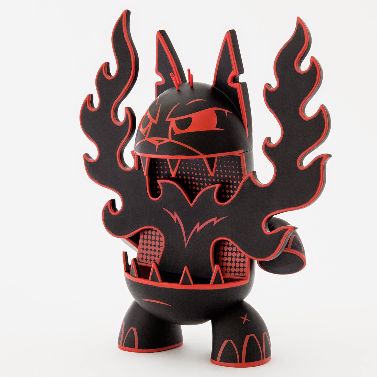 Dunny Addicts: Preview: 11" Lava-Cat by Joe Ledbetter