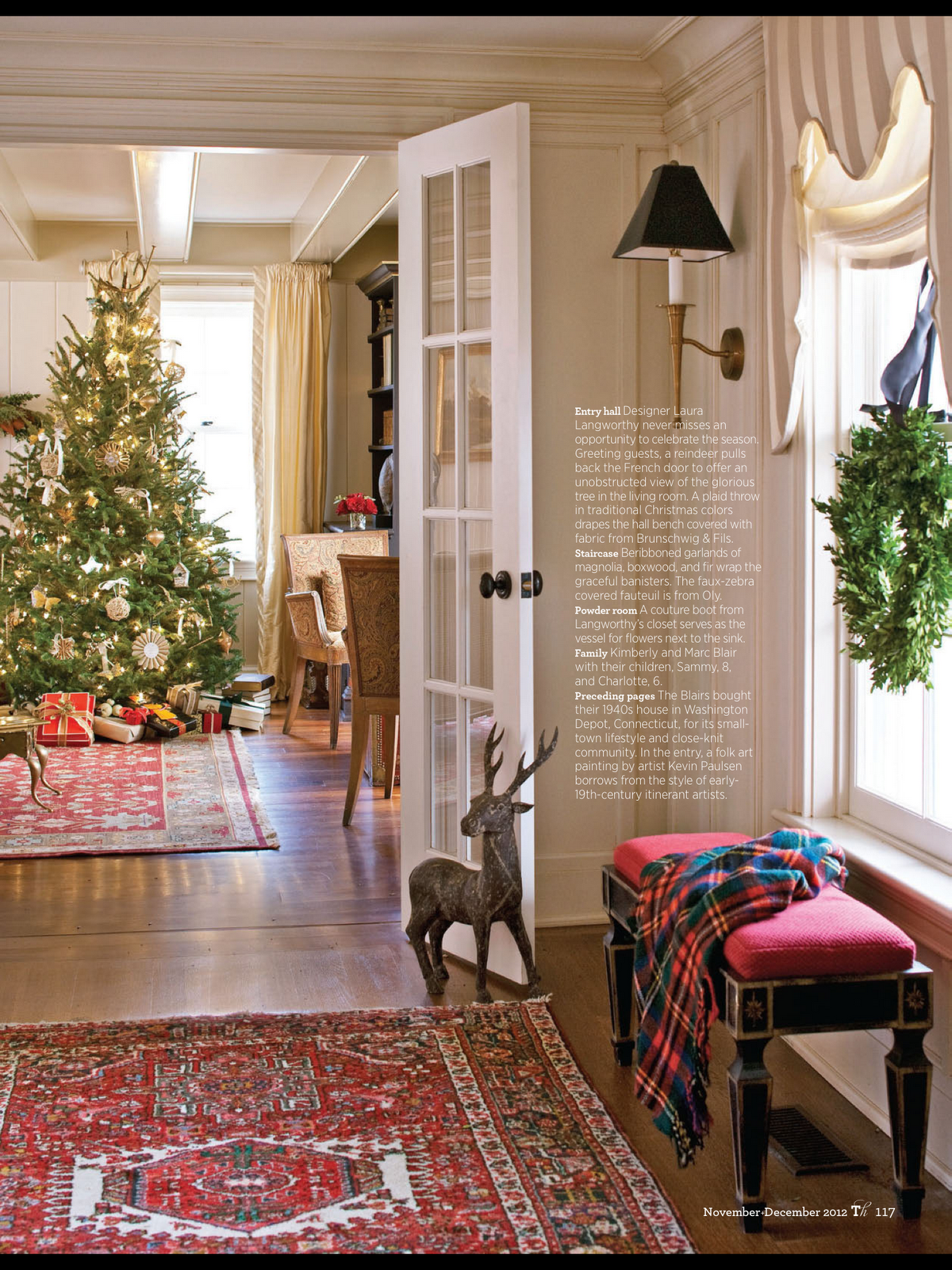 Home Design Interior: New England Design: Holiday Style