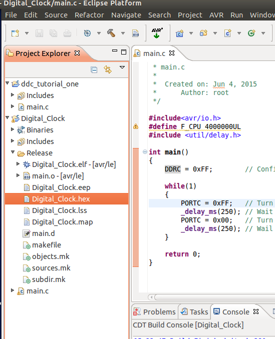 Memprogram Avr Menggunakan Eclipse Avrdude Linux Projek Sistem Kontrol Dan Ti