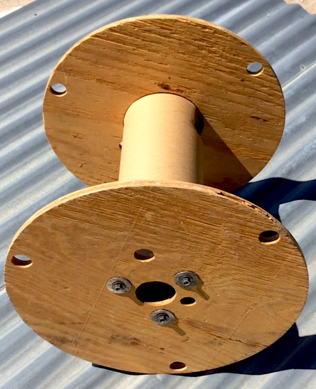 DIY Cable Spool Cat Scratching Post