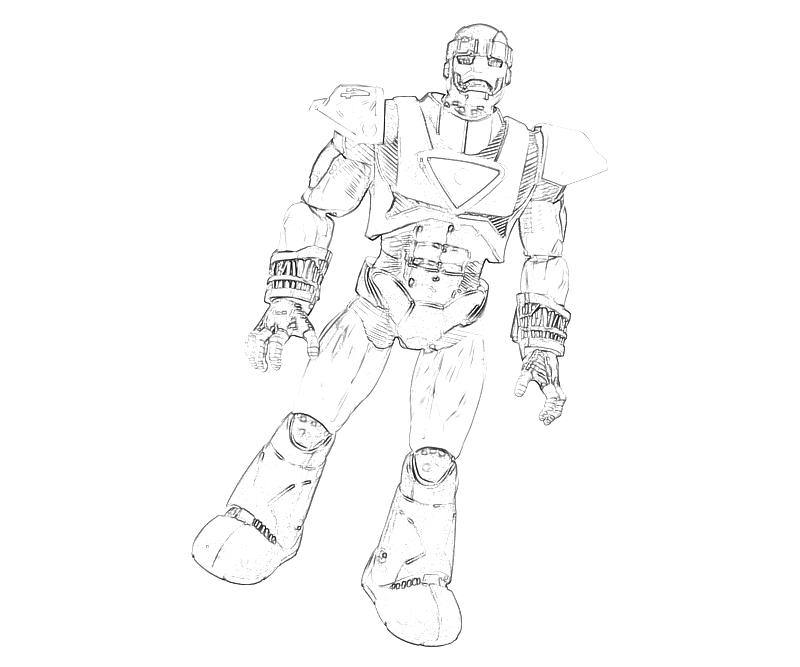 Sentinel Marvel X Men Coloring Pages Sketch Coloring Page