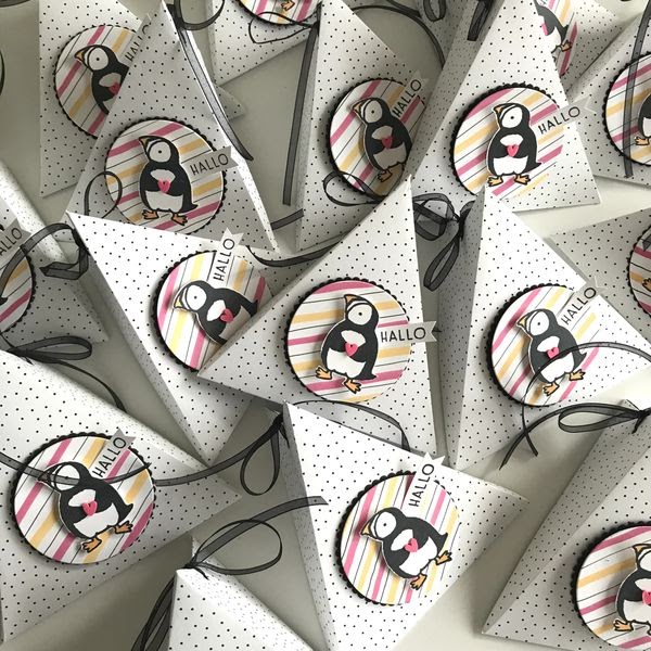 Kreativ mit Liebe!: Party Puffins meets Stampin' Write Marker!