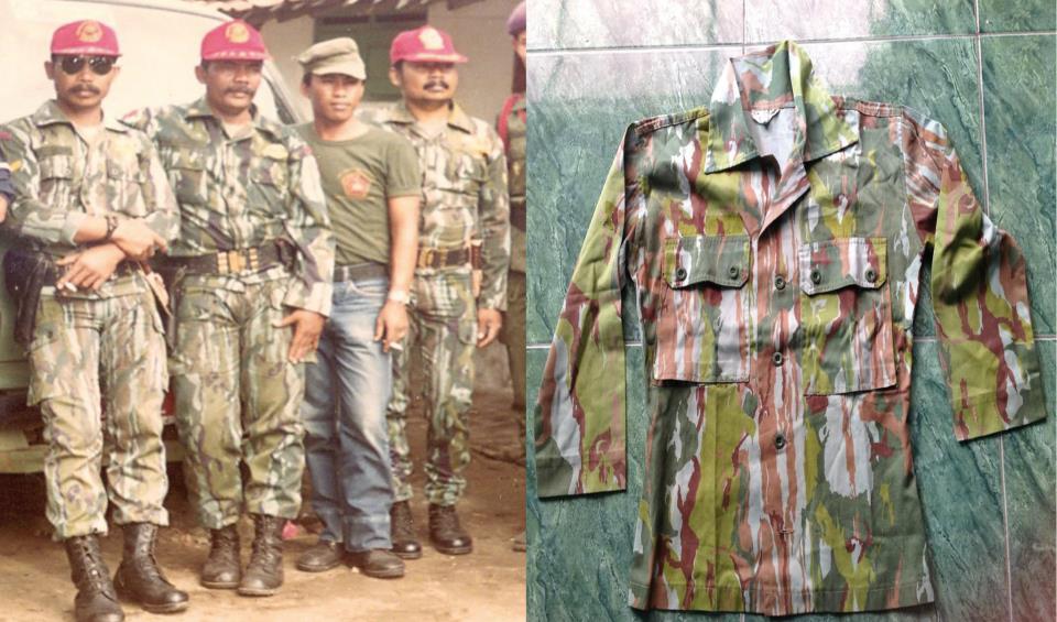 MUSEUM LORENG INDONESIA: Loreng PGT Kopasgat PASKHAS