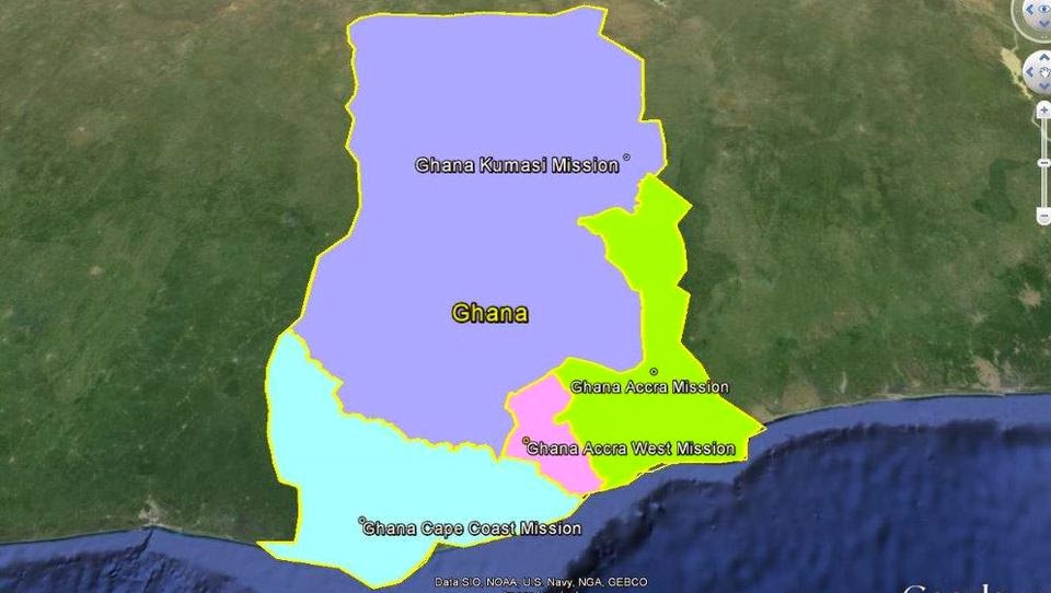 Elder Ty M. Bowden, Ghana Accra West Mission: New Mission in Ghana!
