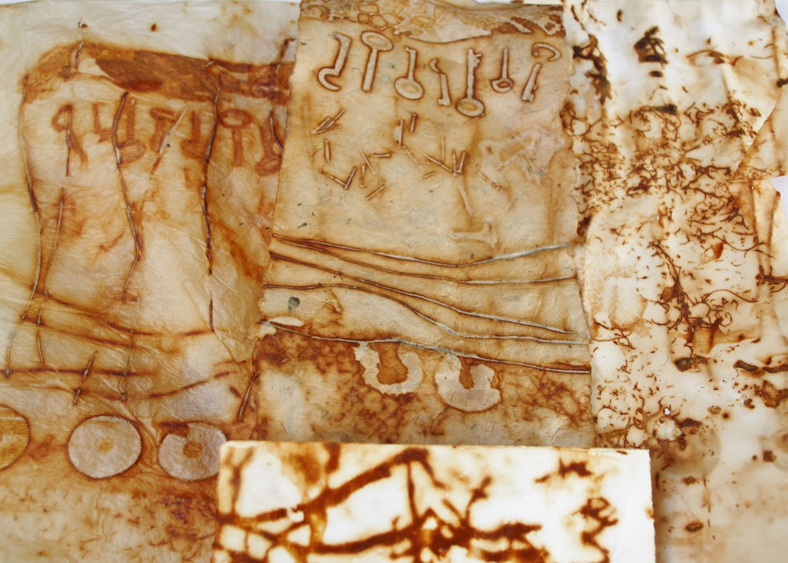 Sue Brown Printmaker: A CREATIVE PROMPT: RUST