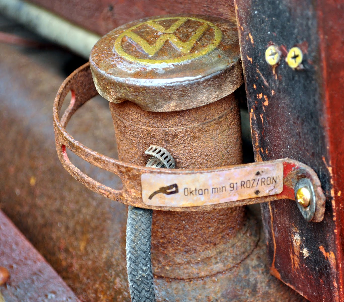 Just A Car Guy: Dennis has made a very unusual 1964 Volksrod - rat rod