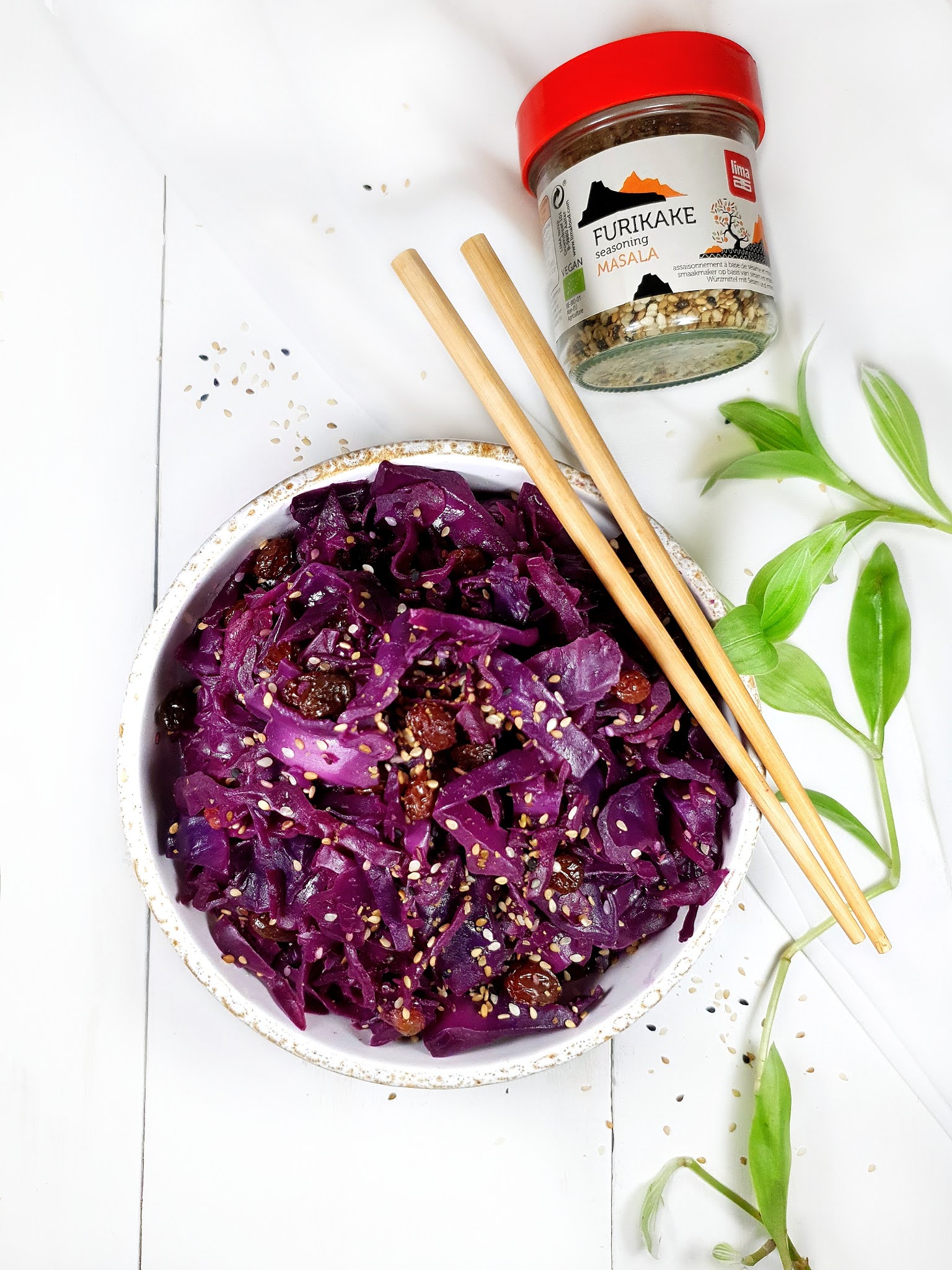 CHOU ROUGE CUIT AUX RAISINS & CUMIN