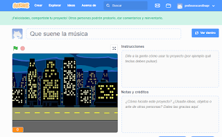 TECNOENSEÑANDO: Aprendiendo a programar con Scratch