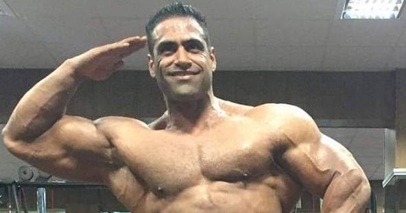 world bodybuilders pictures: IRANIAN BODYBUILDER MEHDI SABZEVARI