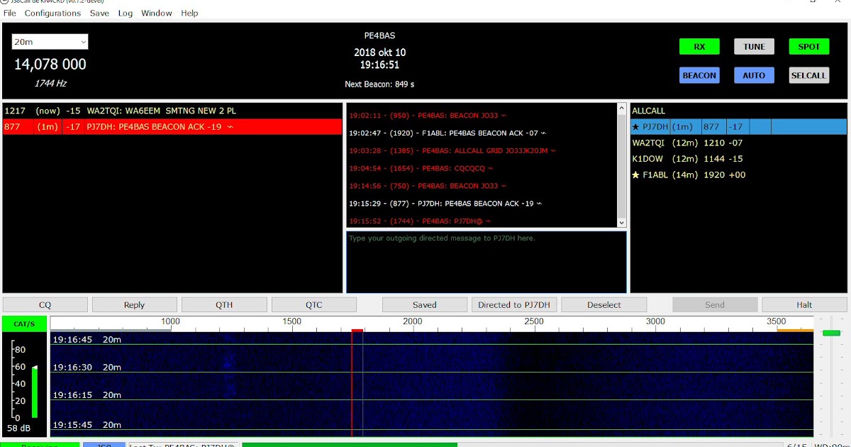 PE4BAS Amateur Radio Weblog: JS8Call quicky