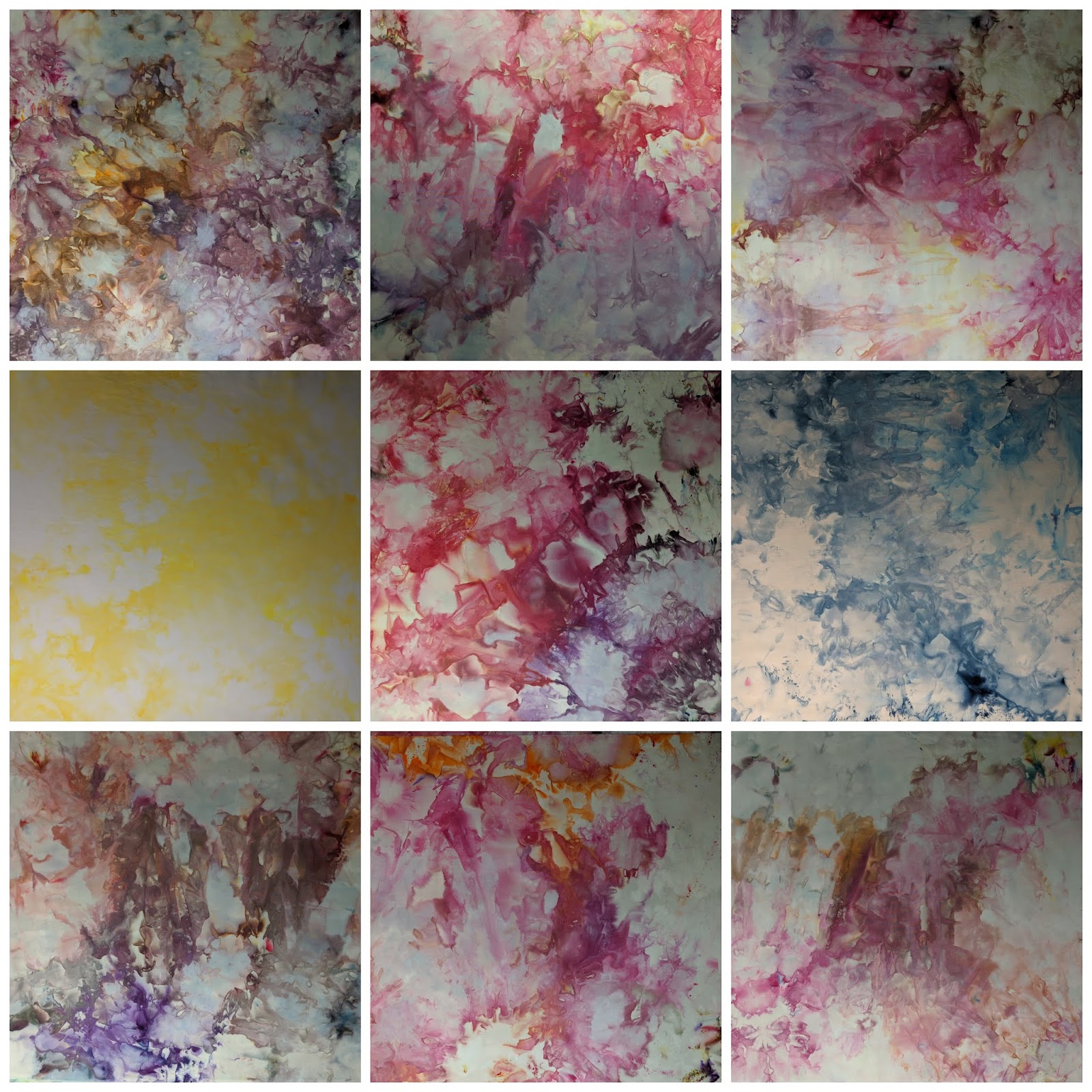 Staying Cool with Ice Dyeing