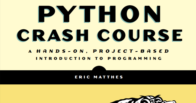 Best Book Of Python Python Crash Course By Eric Matthes Free Avik Makwana