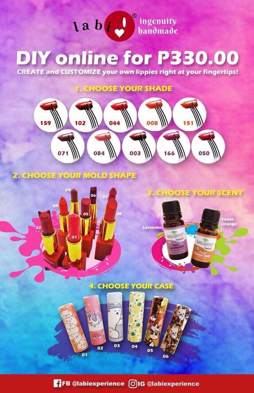 The Bandwagon Chic: Order the Perfect Customize Gift Online - DIY Lipstick