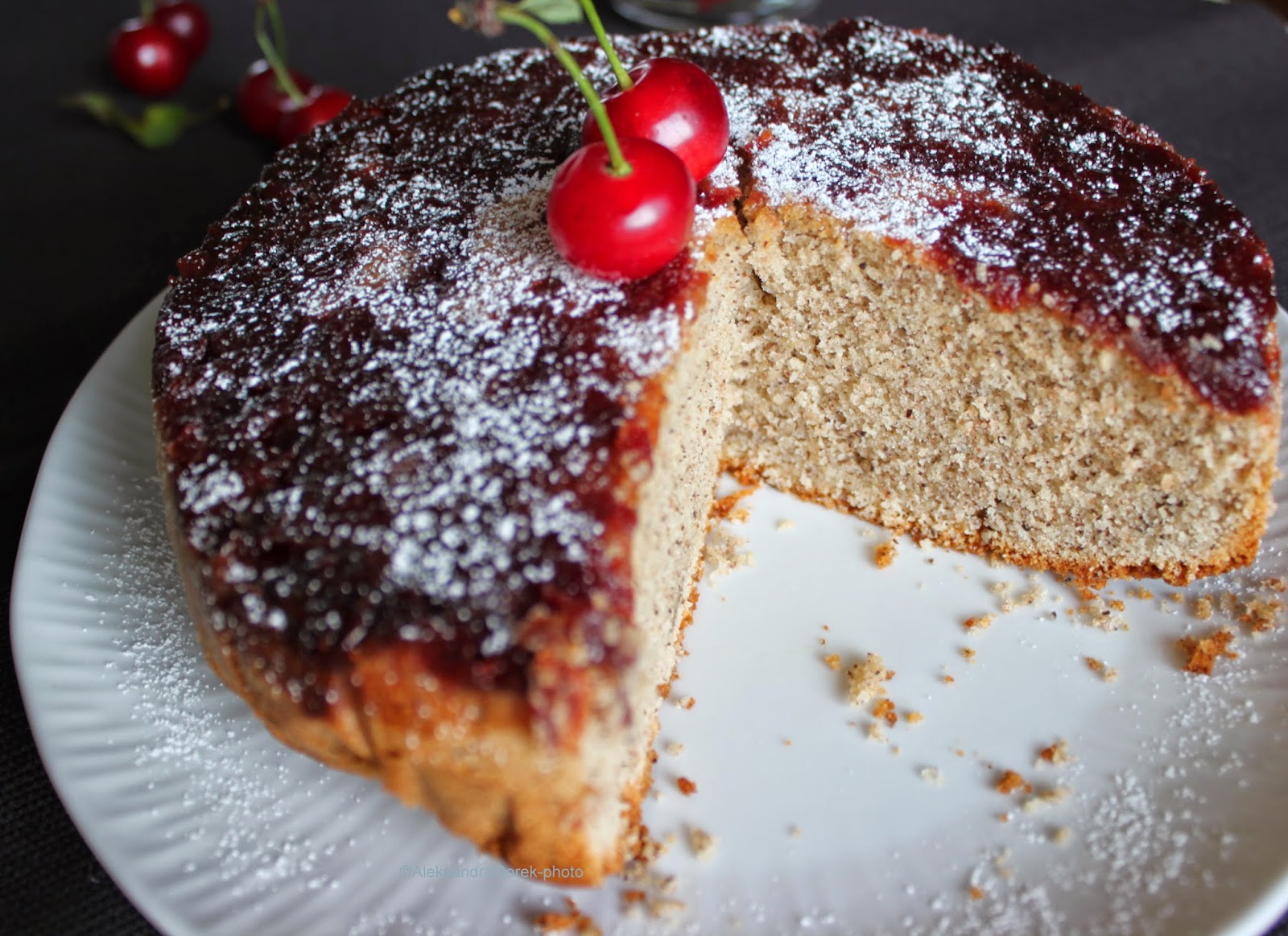 Vanilla&Staubzucker: Torta rustica di amarene rovesciata - Rustikalna ...