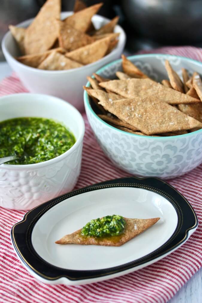 Sprouted Wheat Crackers with Sea Salt | Karen's Kitchen Stories