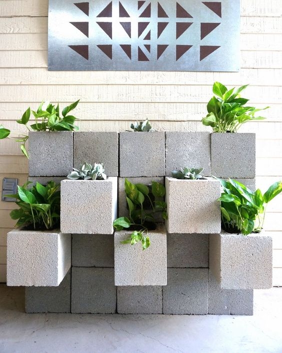 60+ Simple Projects With Cinder Blocks Design Ideas | ARA HOME