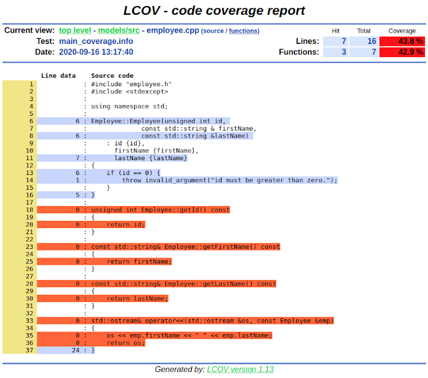 GitHub - jeremydumais/CPP-CMake-CodeCoverage-Demo: A sample demo ...