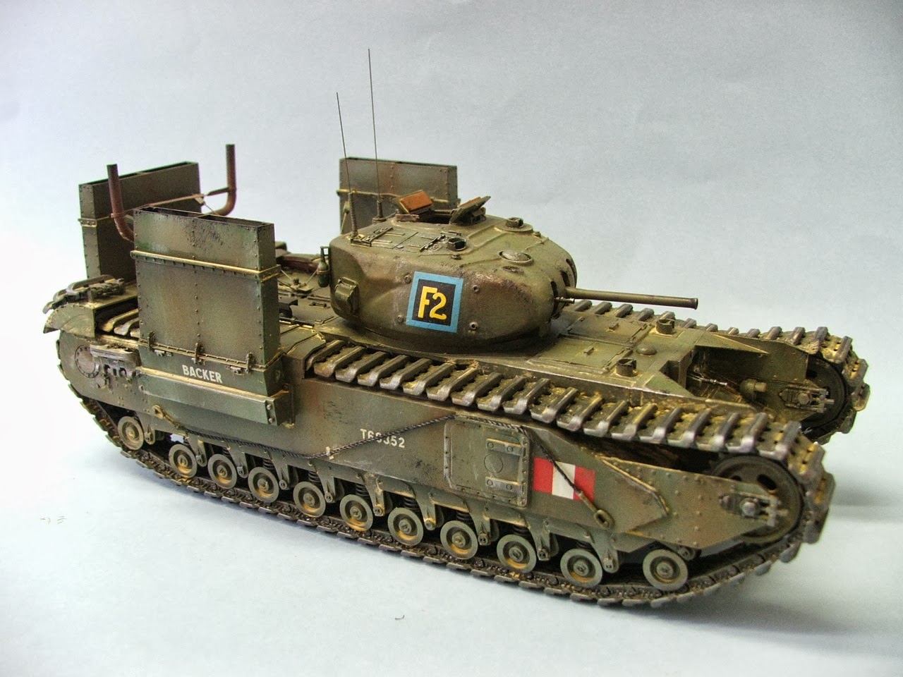 Panzerserra Bunker- Military Scale Models in 1/35 scale: Churchill Mk ...
