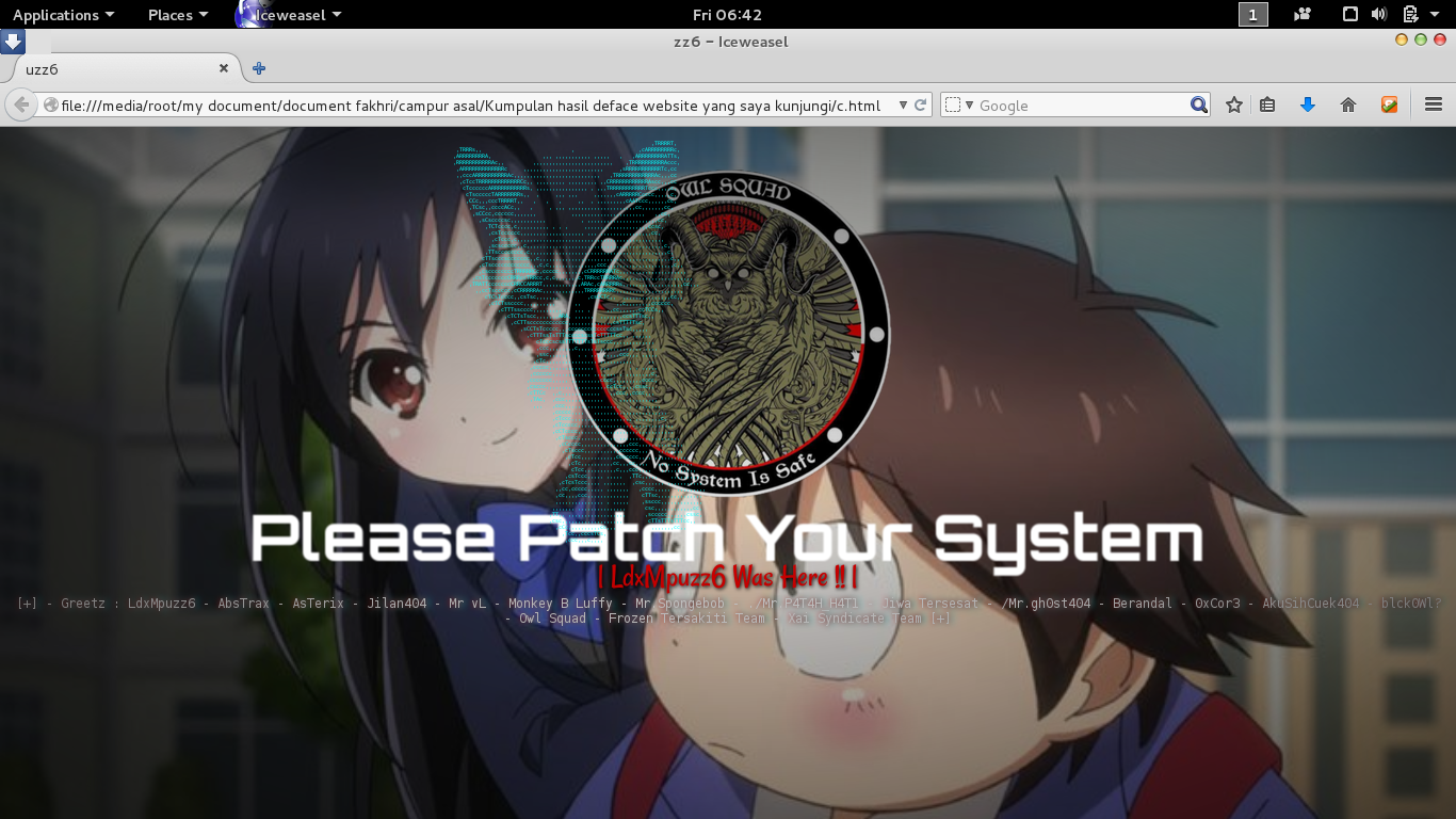 Kumpulan Script Deface Terkeren & Terbaik - Blog Fakhri