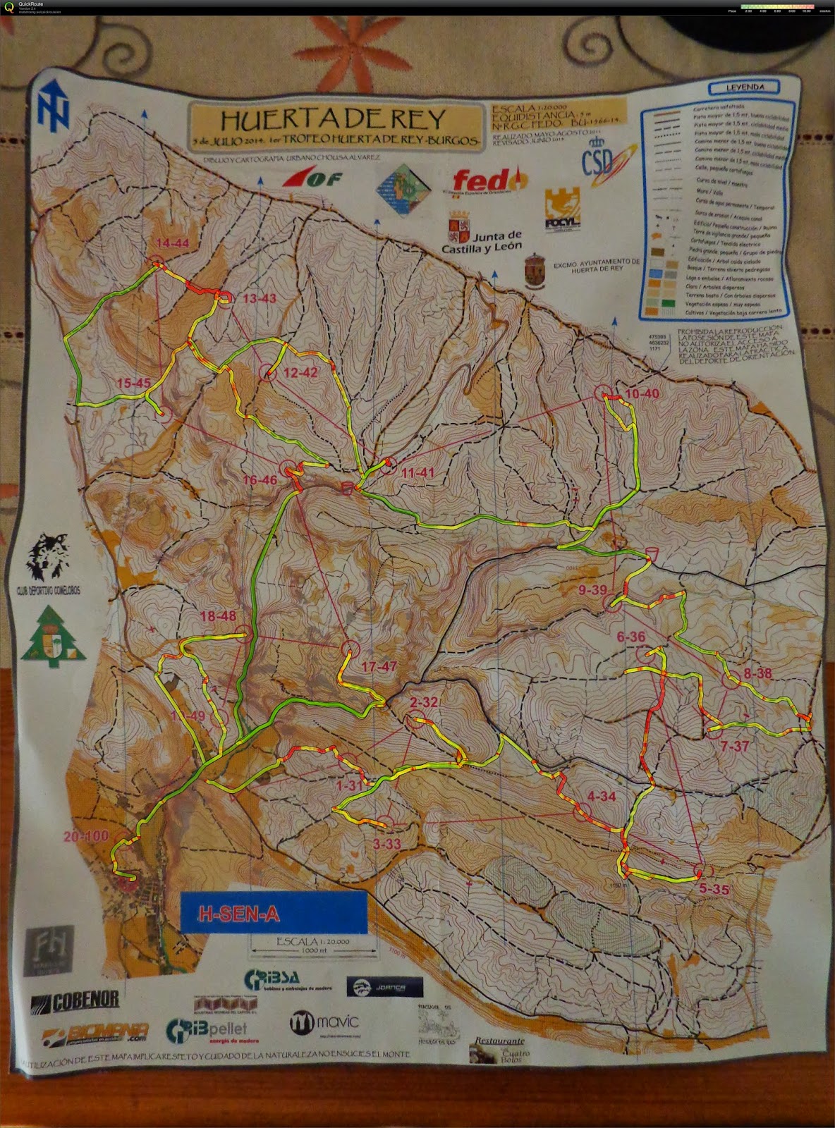 Alacant Aventura: 5-6 de julio: Liga Nacional OBM (Huerta del Rey - Burgos)