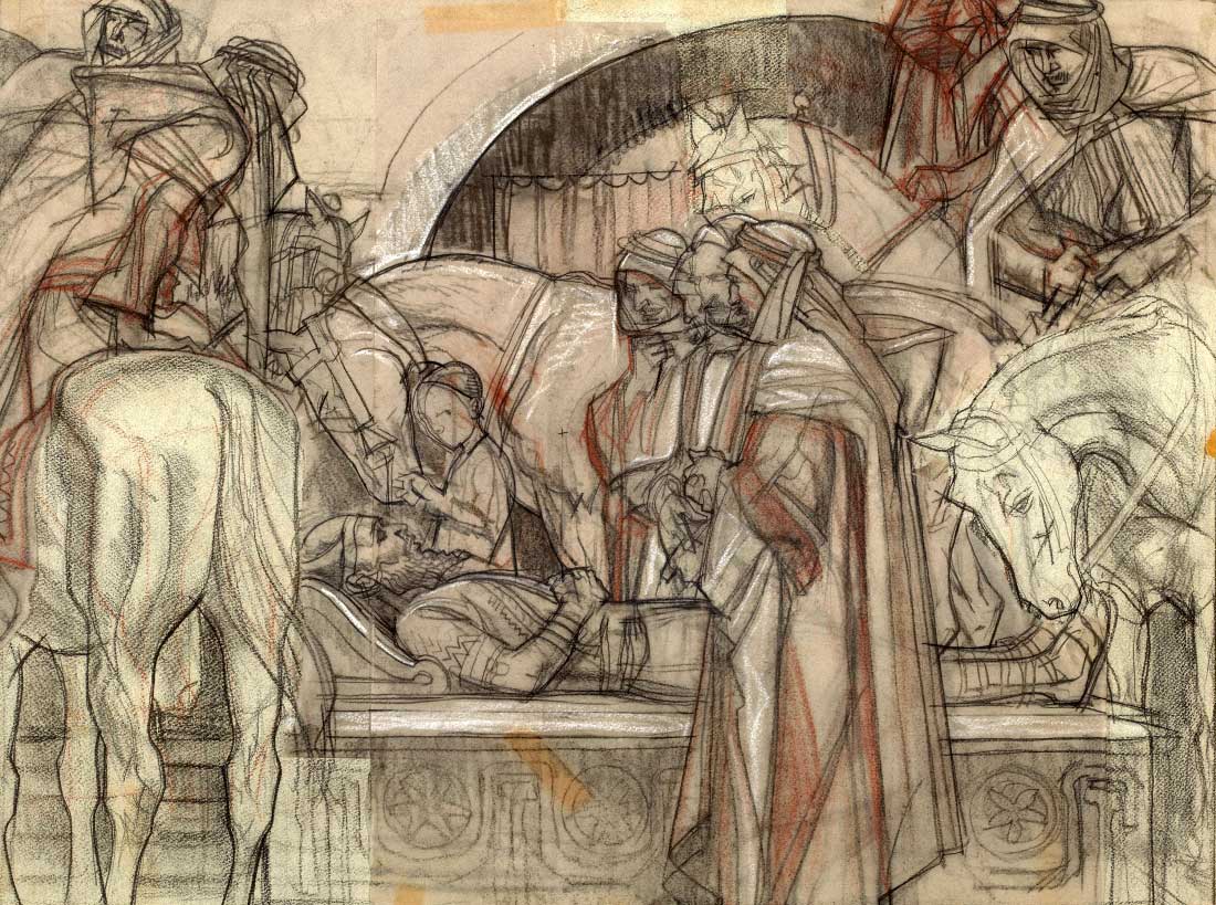 Figure Drawing Professor: Dean Cornwell- figurative studies