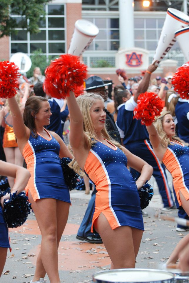 Tiger Paws Dance Team: Auburn v Texas A&M