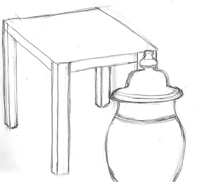 Drawing Diaries: Negative Space - Extension Homework