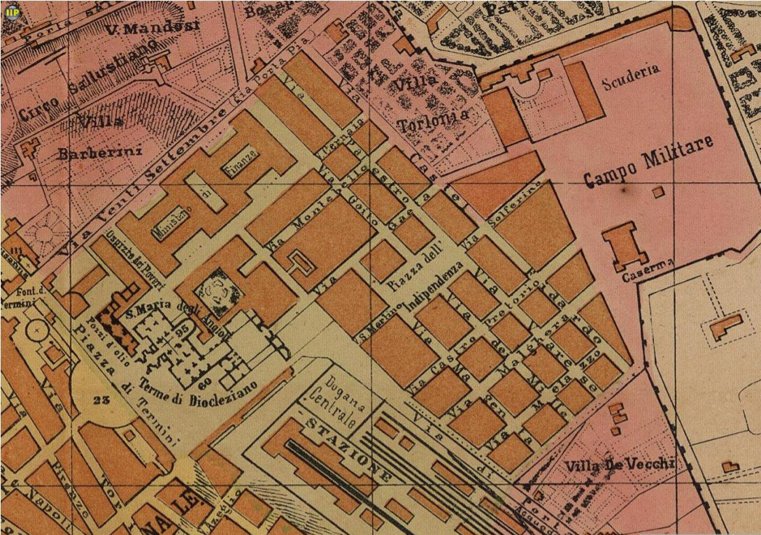 Rerum Romanarum: Rione Castro Pretorio