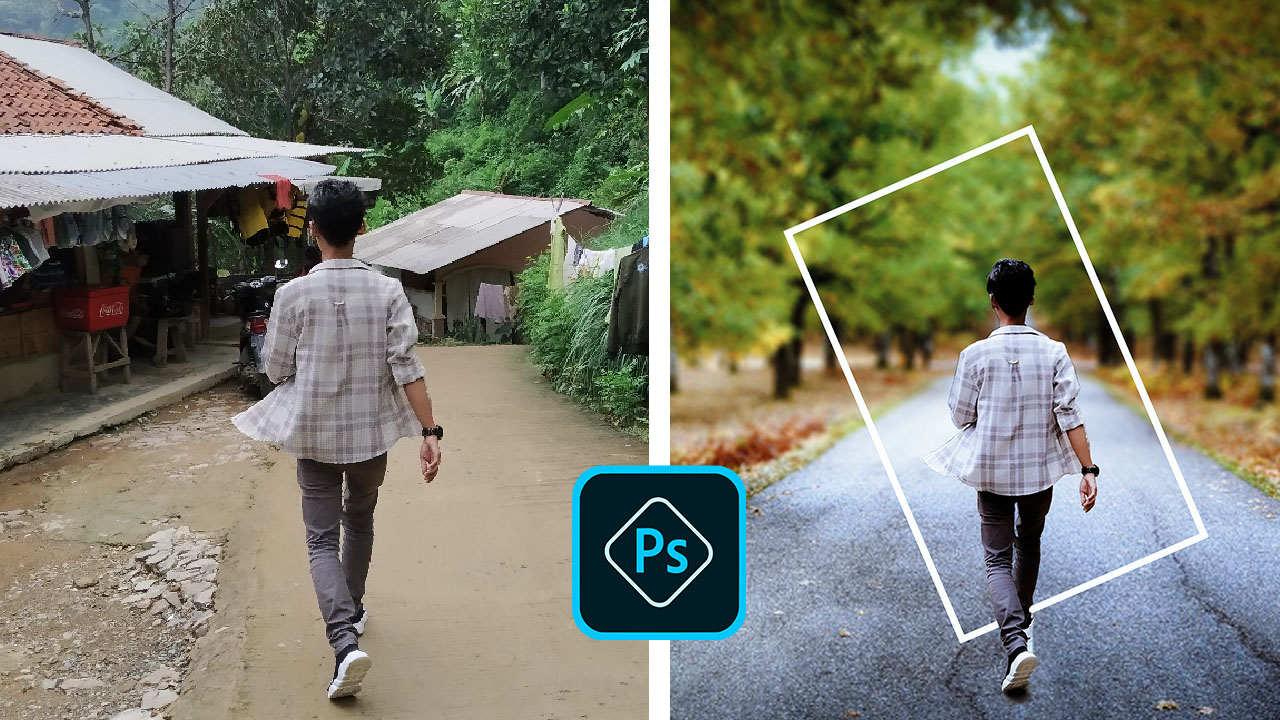 Manipulasi Foto Ganti Background Adobe Photoshop ~ Tips Trik Blog Dan