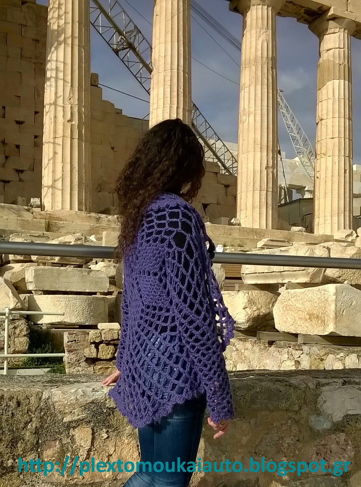 Πλέξτο μου και αυτό...: Ζακέτα με βελονάκι
