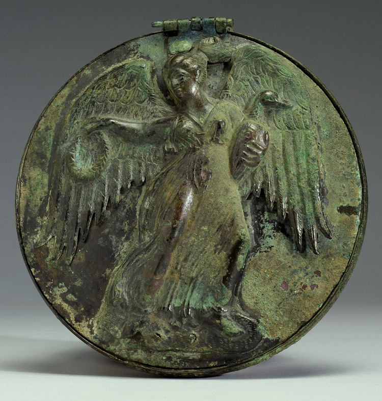 Gods and Foolish Grandeur: Reflections in bronze - Greek box mirrors ...