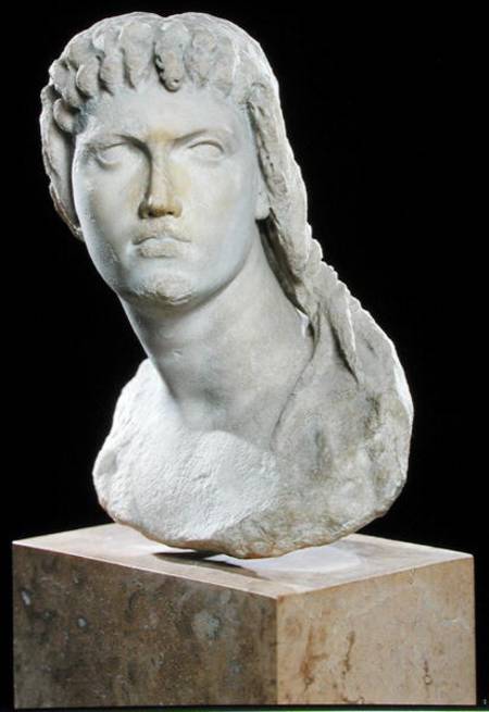 Cleopatra II or Cleopatra III as Isis 140-110 BCE