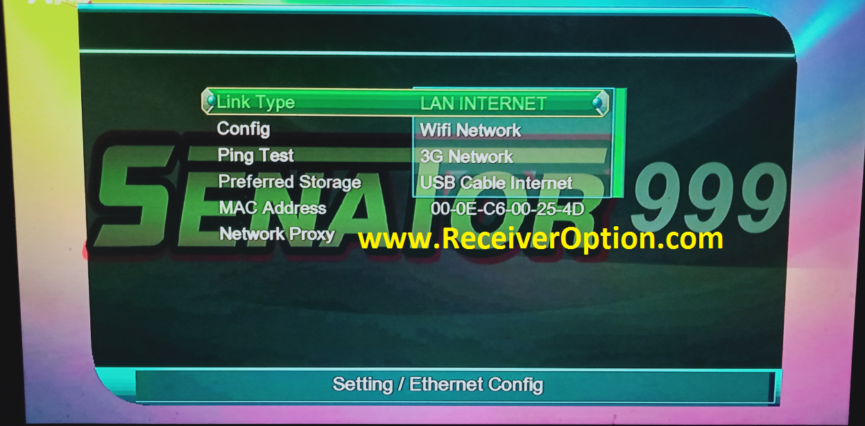 SENATOR 999 1507G 8MB NEW SOFTWARE WITH ALFA PRO & FACEBOOK LIVE OPTION ...