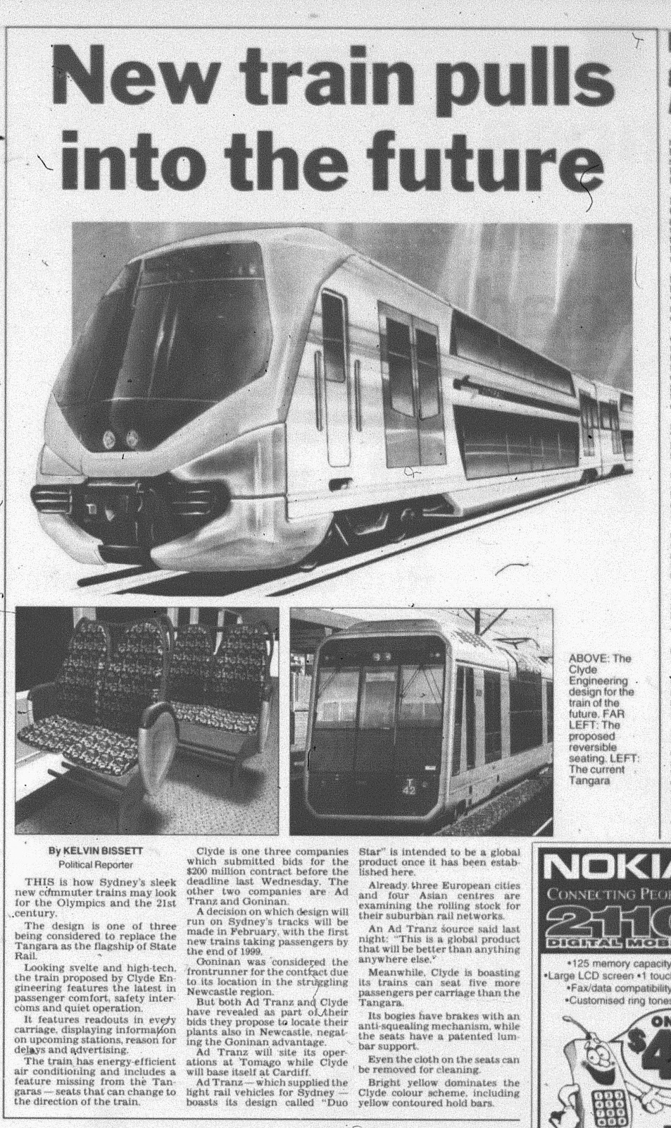 Fab Sydney Flashbacks: 1997: The Millennium Train is born