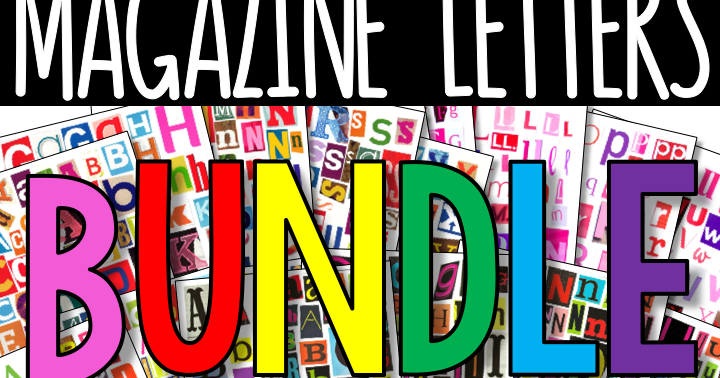Printable Magazine Letters... - Teach Me How