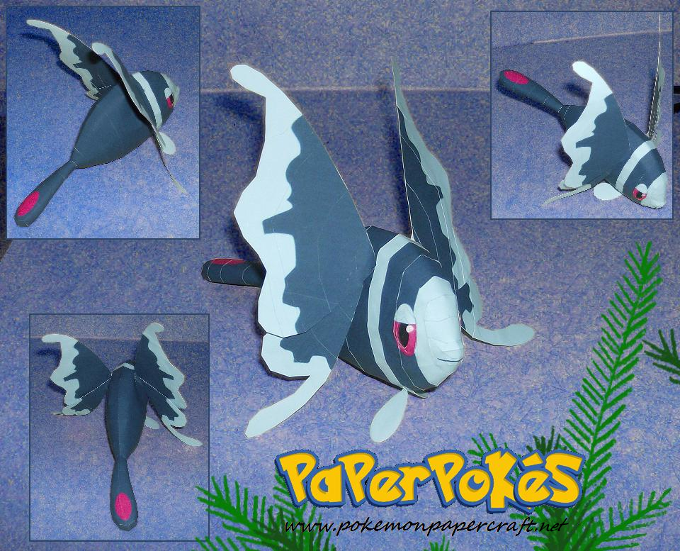 PaperPokés - Pokémon Papercraft: LUMINEON