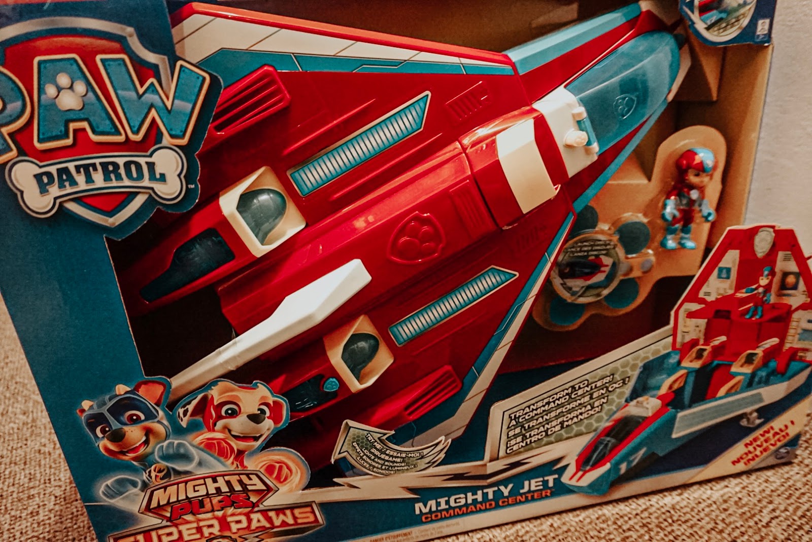 AD REVIEW | PAW PATROL MIGHTY PUPS MIGHTY JET COMMAND CENTRE