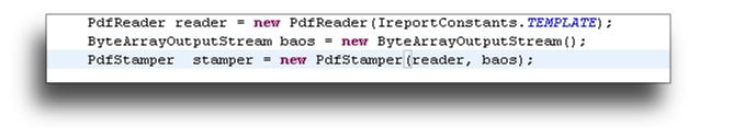 PDF creation with iText using a template: CREATING PDF FROM A TEMPLATE ...