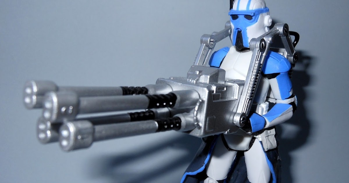 Figuras de Acción A Go-Gó: CLONE TROOPER (HEAVY GUNNER) (STAR WARS: THE ...
